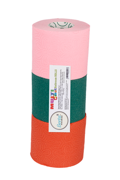 Buy Coloured Toilet Roll Pack of 3+1 Online at Best Price – My Store
